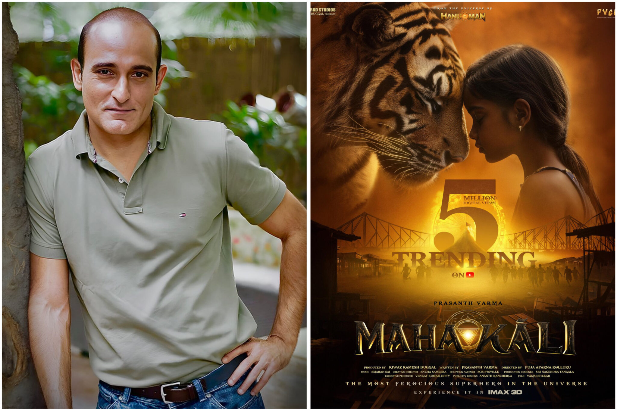 Akshaye Khanna officially ropes in PVCU film Mahakali: Prashanth Varma ...