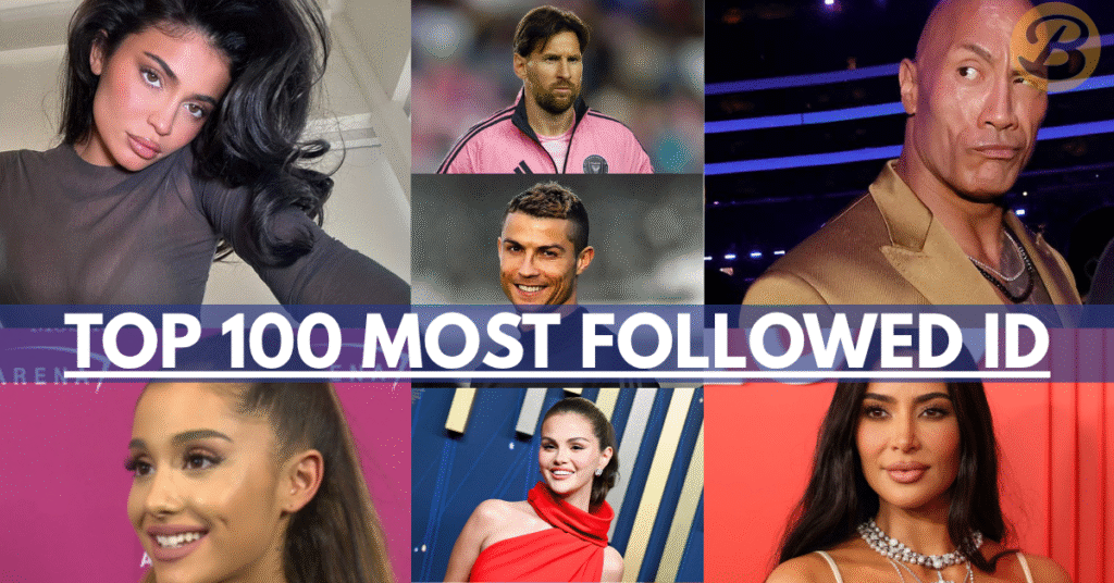 Top 100 Most Followed Instagram Accounts in the World (2025 Update)