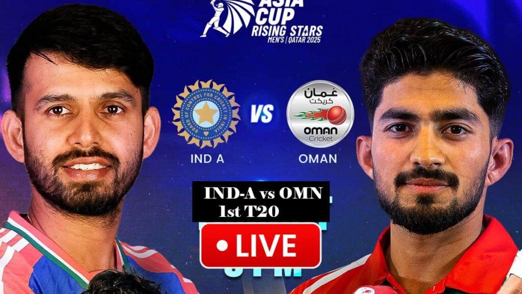 India A Vs Oman 10th T20 Live Score: Streaming Updates, IND-A (138/4 ...